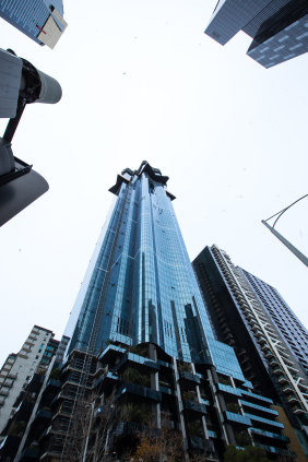 Residents of Melbourne's Australia 108 tower complain of 'cracking'