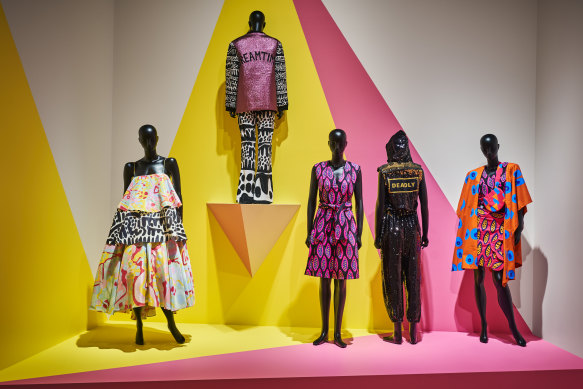 At last, Bendigo frocks up for Indigenous fashion's bold new wave