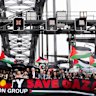 Pro-Palestine protesters march across the Sydney Harbour Bridge to bring attention to the ongoing Israel bombing and aid restrictions to Gaza. 3 August 2025 Photo: Janie Barrett