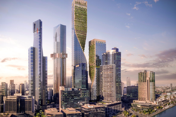 Twisting tower to be Australia's tallest and a lifeline to the economy