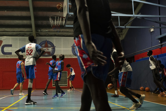 The western Sydney basketball team producing African Olympians
