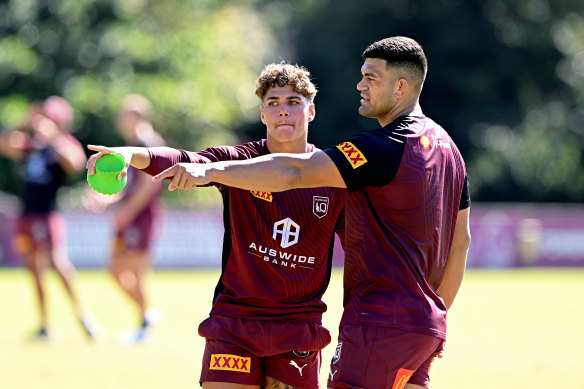 ‘He’ll be fine for Origin’: Fifita set for Maroons return after head knock