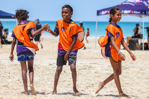 Dockers’ Kimberley carnival 2022 shows footy hopefuls a new side of the law