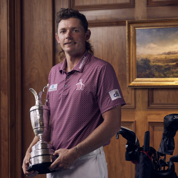 Australian golfers Cameron Smith, Jason Day, Adam Scott, Min Woo Lee ...