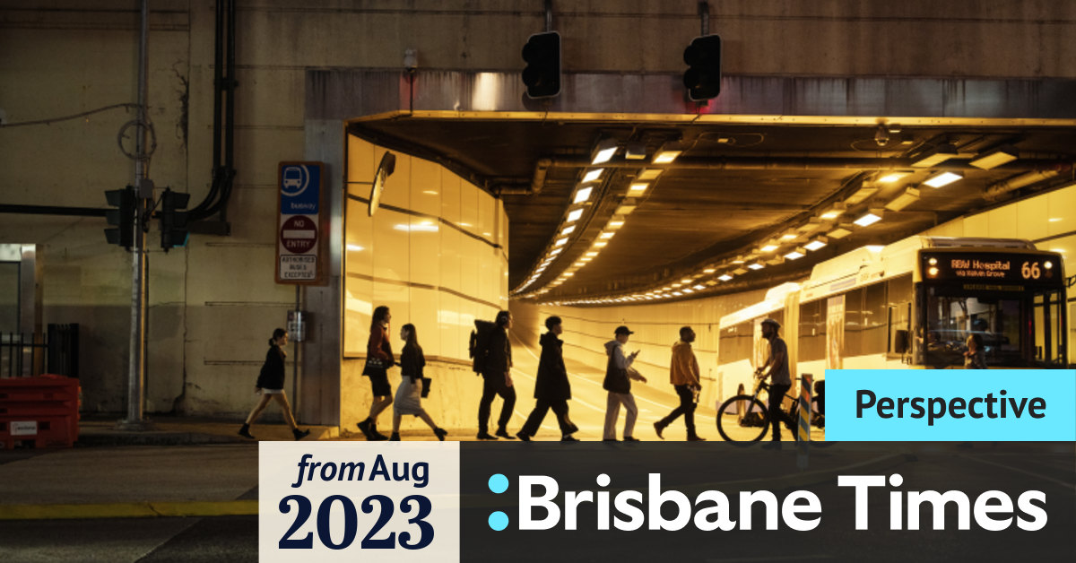 A walk through memory lane in Brisbane after dark