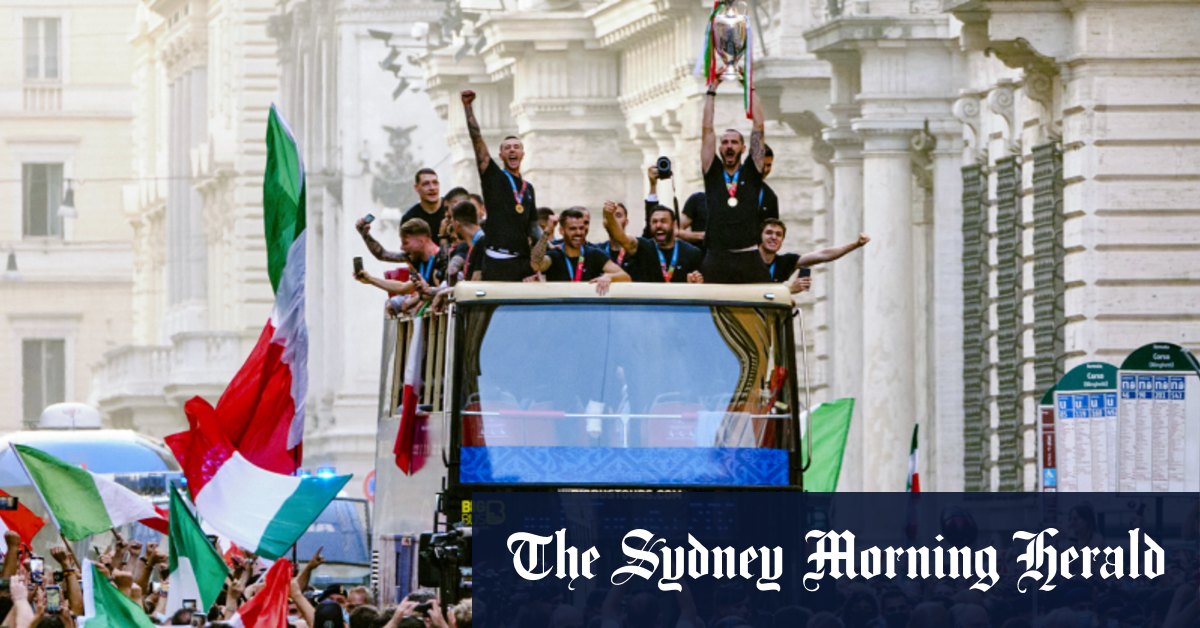 Euros 2021: Italy return to hero’s welcome in Rome after Euro 2020 ...