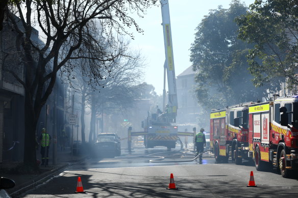 Darlington fire: NSW Fire and Rescue responding to Sydney blaze