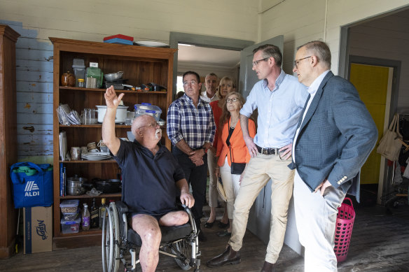 ‘Thought I was a pretty tough old bugger’: flood victims see way ...