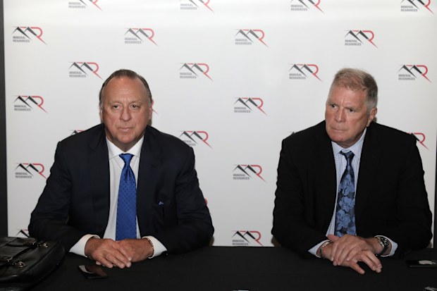 MIN ASX: Former MinRes chairman Peter Wade talks up Chris Ellison