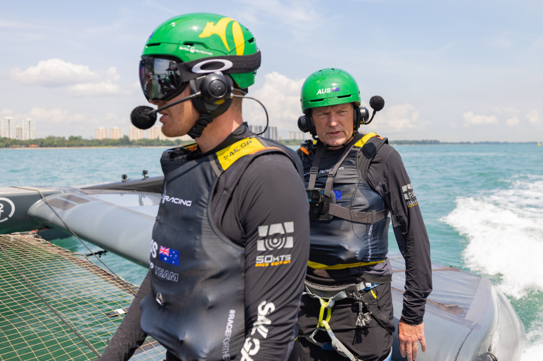 What it’s like on Australia’s SailGP F50 catamaran with Tom Slingsby