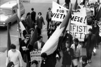 Flashback: Vietnam War protests rock Melbourne