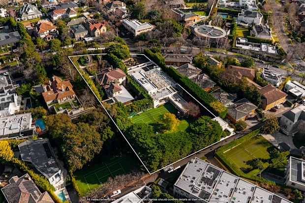 Toorak property: Andy Zhang lists Lansell Road mega-compound site for ...