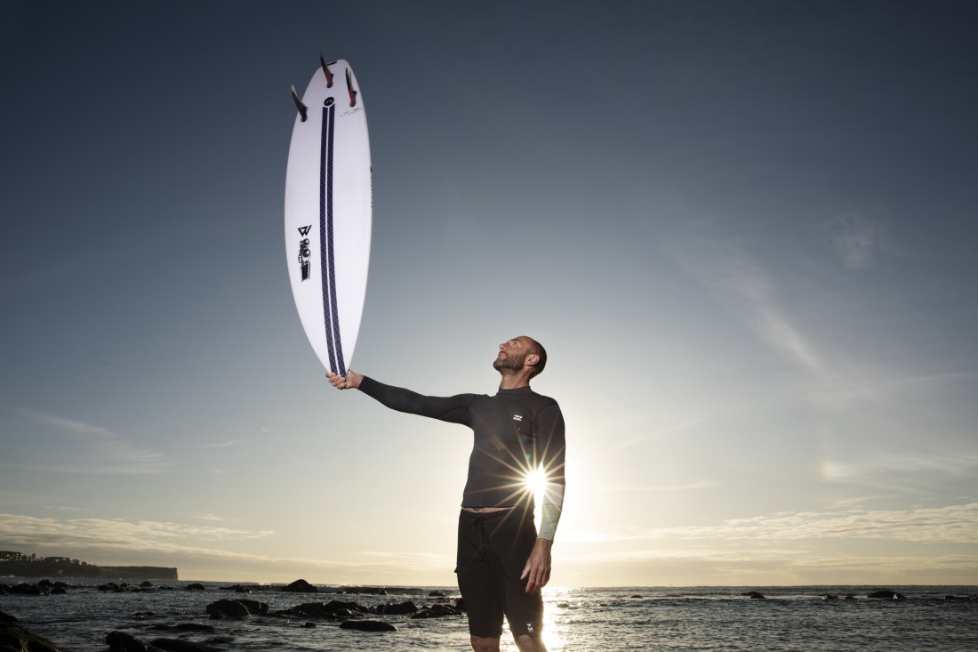 Industrial designer Adam Goodrum travels the world to surf, but says ...