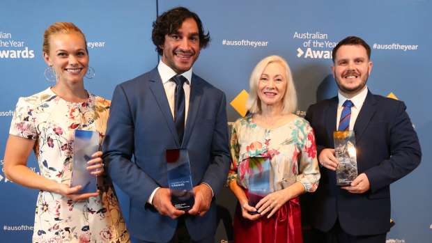 Johnathan Thurston takes out Queenslander of the Year award
