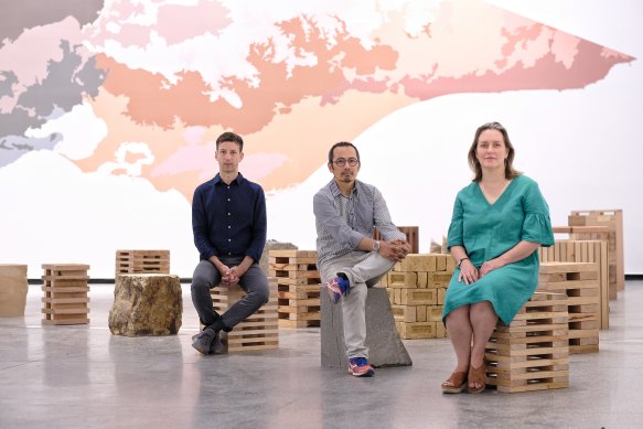 ‘It’s fine to apply lipstick here’: artist hijacks PA system