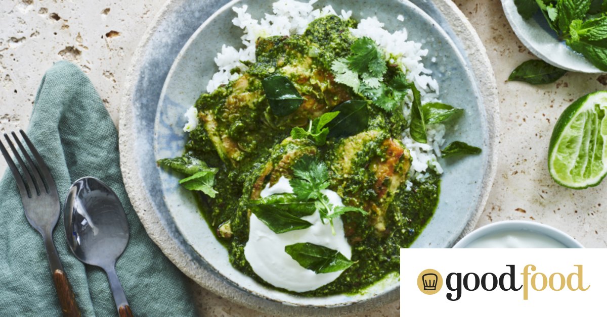 Indian curry recipe: Green chicken masala, hara masala murgh, Karen ...