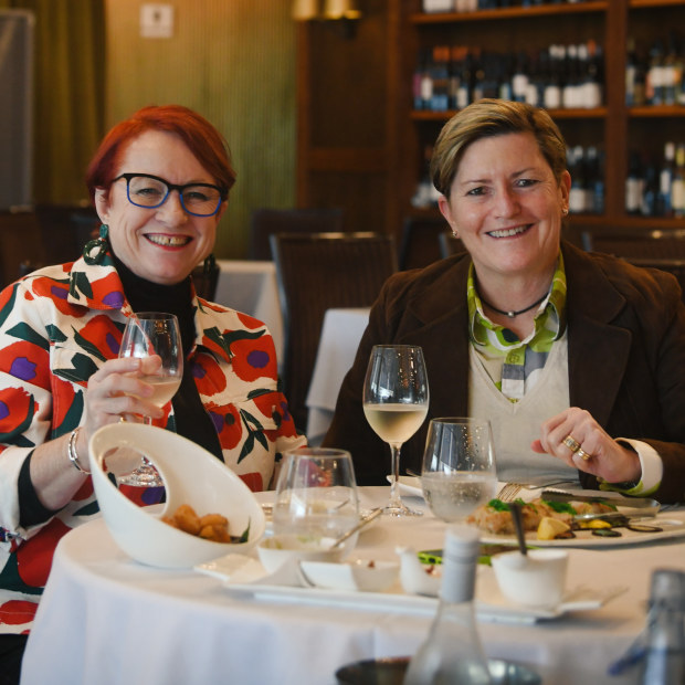 Christine Forster and Virginia Flitcroft: Lunch with the AFR