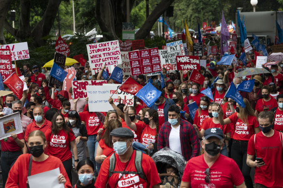 Teachers want a pay rise, but won’t go on strike - yet