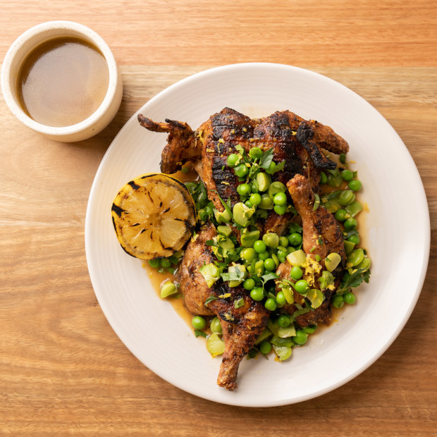 Perth restaurant Cooee’s recipe for barbecued spatchcock with preserved ...