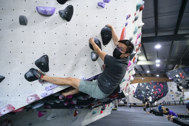 Airtasker CEO Tim Fung wants to improve his bouldering skills as his ...