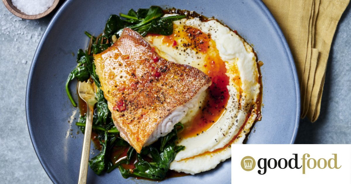 Piri-piri chilli butter fish with aioli mashed potato recipe