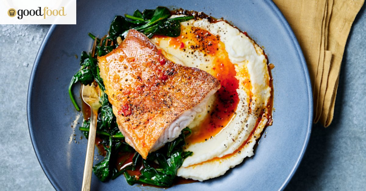 Piri-piri chilli butter fish with aioli mashed potato recipe