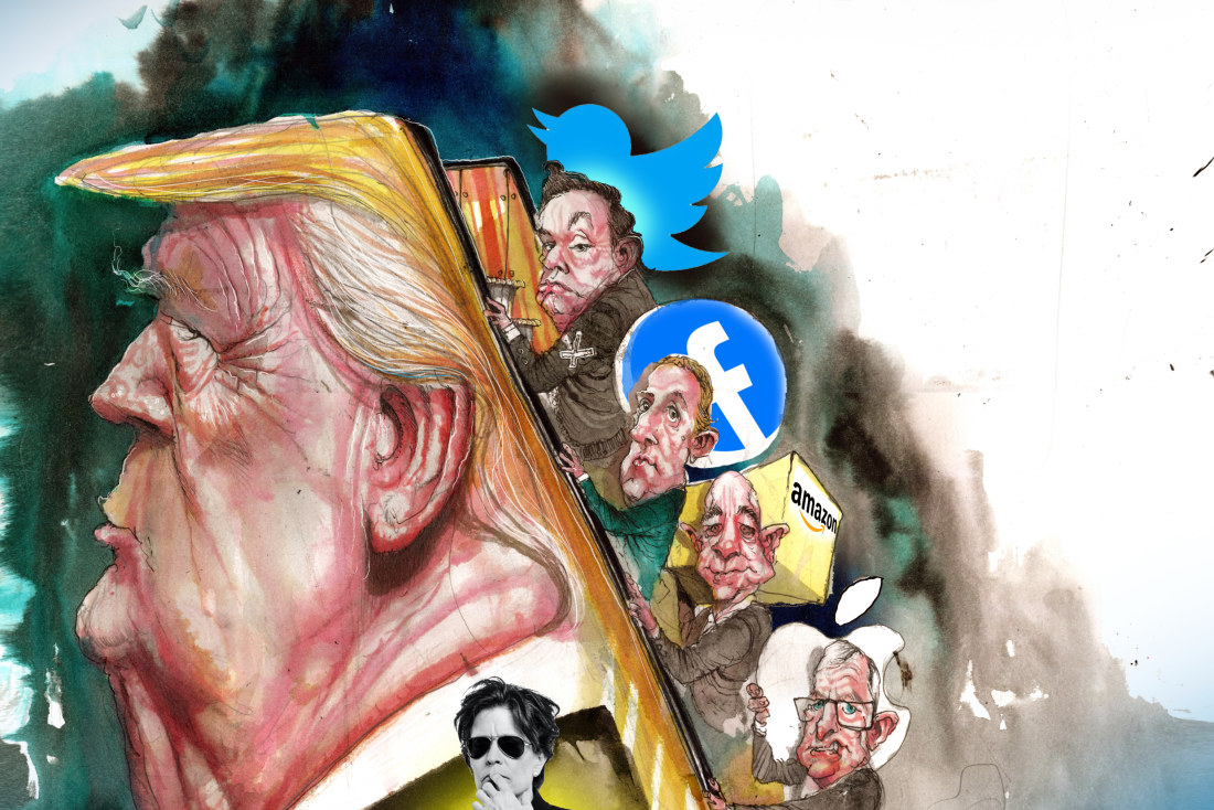 Donald Trump: How the tech elite such as Elon Musk went from disruptors ...