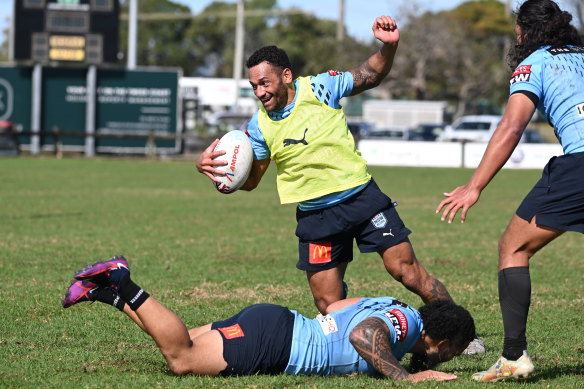 State of Origin 2022: NSW Blues hooker Api Koroisau is mastering a ...