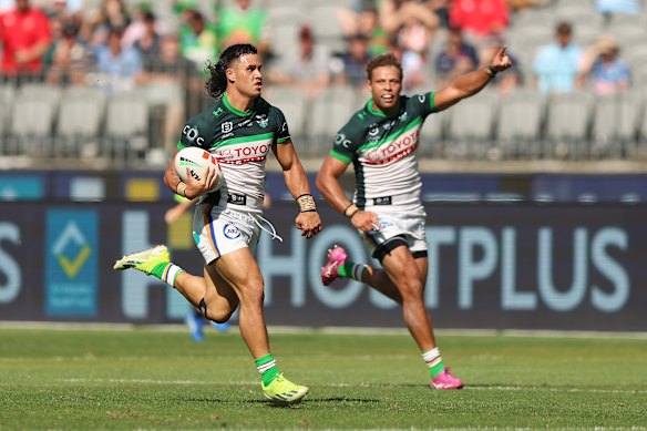 Raiders vs Rabbitohs: Canberra snap losing streak in 36-34 thriller ...