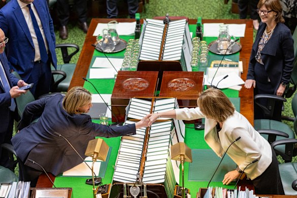 Victorian Liberal Party leadership spill: Jess Wilson beats Brad Battin ...