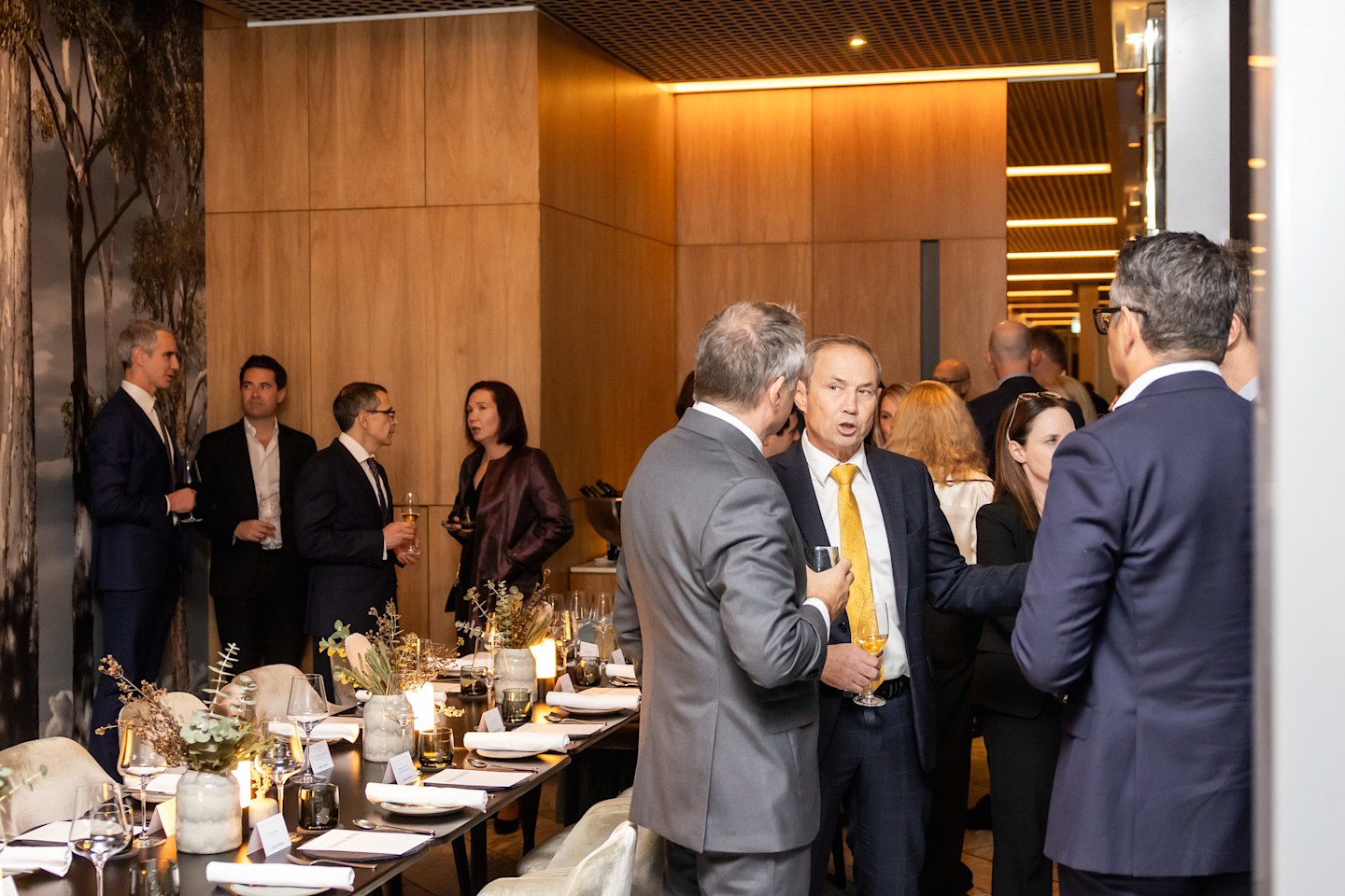 WA Premier Roger Cook, Nine CEO Matt Stanton, Resources Minister ...