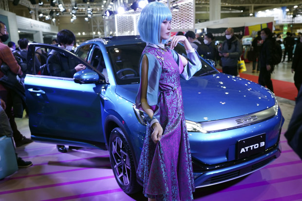 Chinese electric vehicle brands BYD, XPeng, Li Auto and Nio outstrip ...