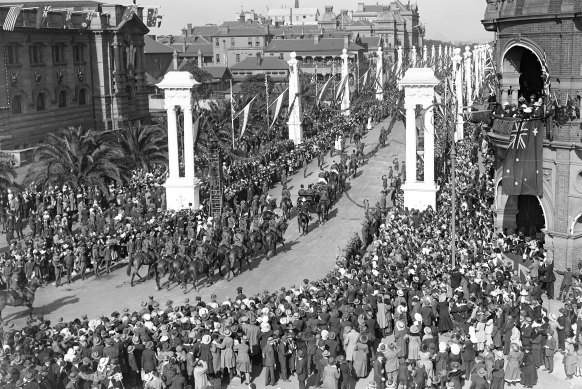 From the Archives: Peace Day celebrations mark the end of the war