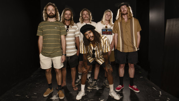 Hottest 100 favourites Ocean Alley are keeping cool