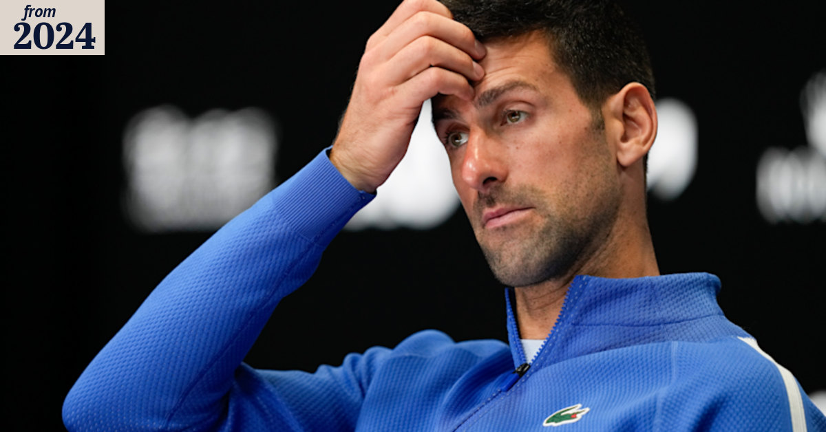 Australian Open 2024: Novak Djokovic shocked at his semi-final loss to ...