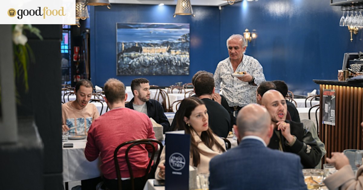 This family-friendly Greek restaurant is a great place to come with a group