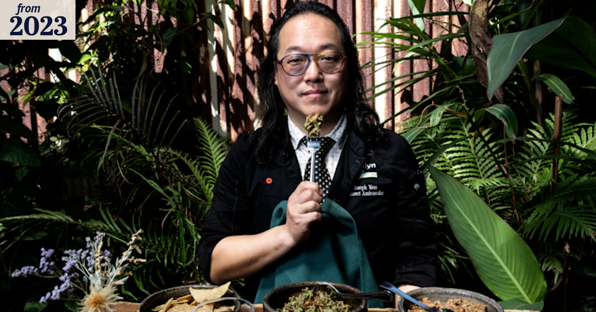 Would you like insects with that? This chef hopes you do
