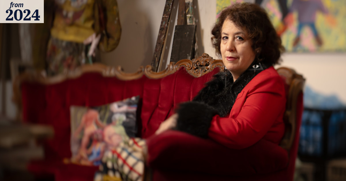 Archibald Prize winner Wendy Sharpe opens first show Art Gallery of NSW ...