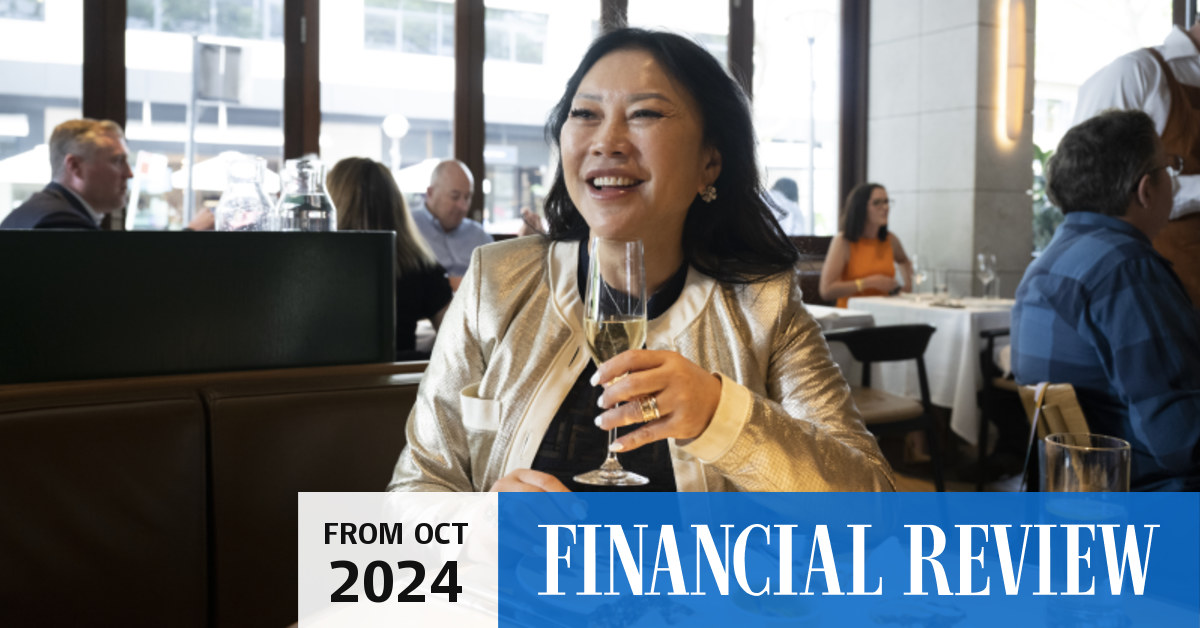 Lunch with AFR: Celebrity agent Monika Tu almost quit real estate after ...