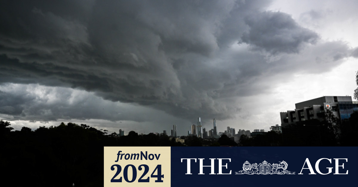 Melbourne weather: Wild start to summer ahead after tropical storm ...