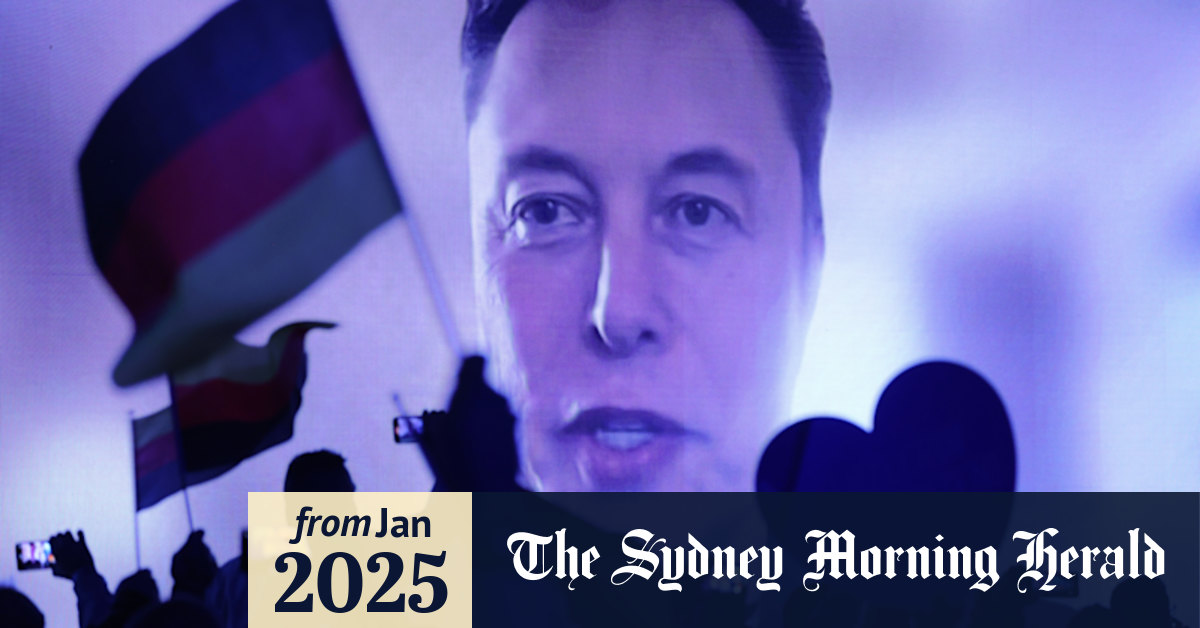 Elon Musk praises far right party’s ‘German values’ at election rally