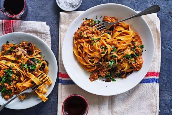 Adam Liaw’s mince stroganoff