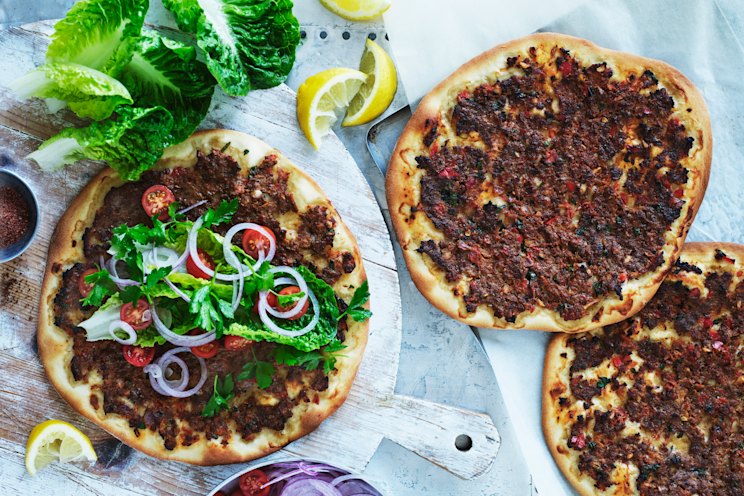 turkish flatbread pizza