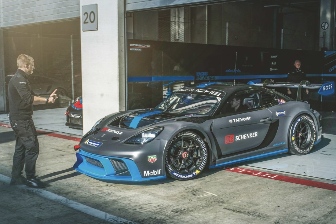 Porsche engineer Björn Förster on the GT4 e-Performance prototype ...