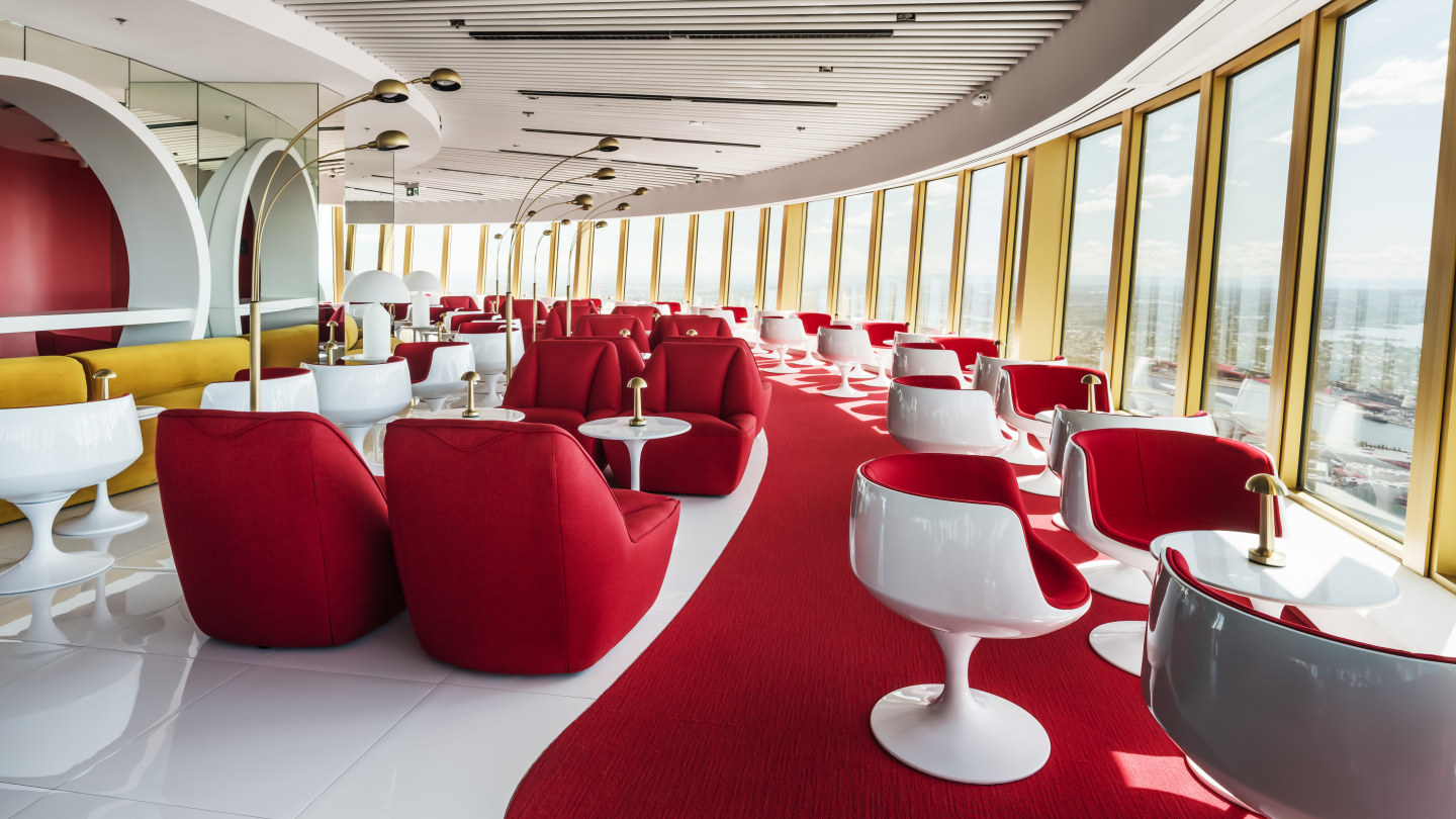 Sydney Tower's Infinity revolving restaurant lets you dine on top of ...