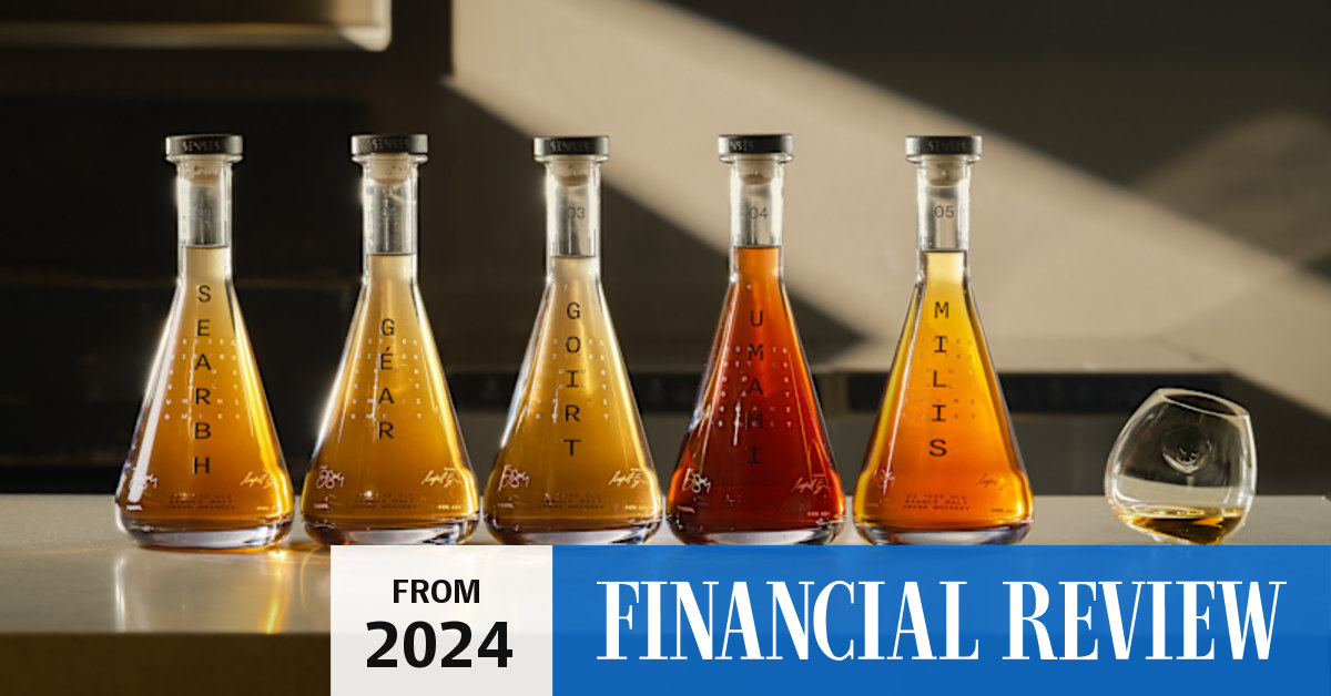 Australian-born chef Damien Grey and Egan’s Whiskey maker Rupert Egan ...