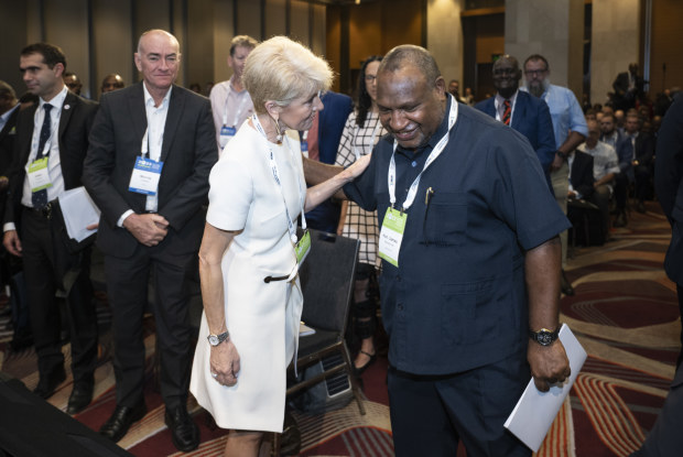 Papua New Guinea Prime Minister James Marape highlights low risk for energy investors in PNG as ...
