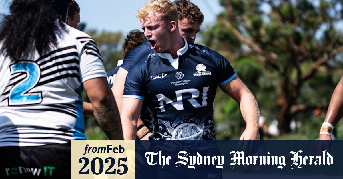 Super Rugby 2025: Jamie Adamson on NSW Waratahs contract