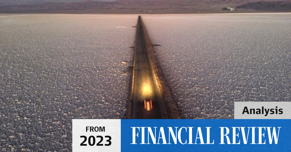 Lithium triangle enjoys its moment in the sun