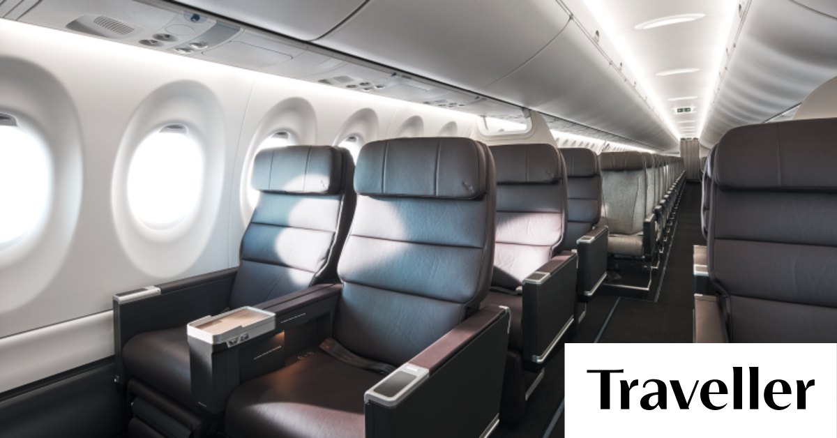 A first look inside the new QantasLink Airbus A220-300